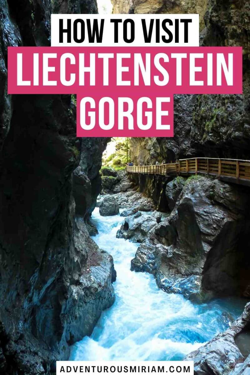 How to visit Liechtensteinklamm Gorge in Austria - Adventurous Miriam