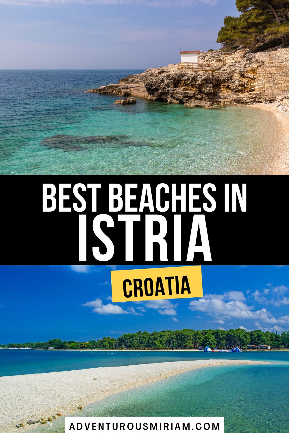12 best beaches in Istria you should visit (+ map) - Adventurous Miriam