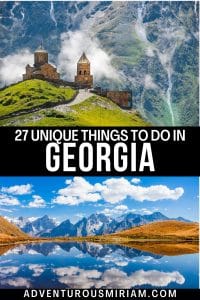 27 unique things to do in Georgia (the country) - Adventurous Miriam